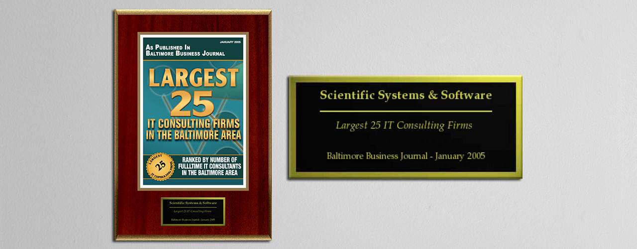 2005 – SSSi named one of the “25 Largest IT Consulting Firms in the ...